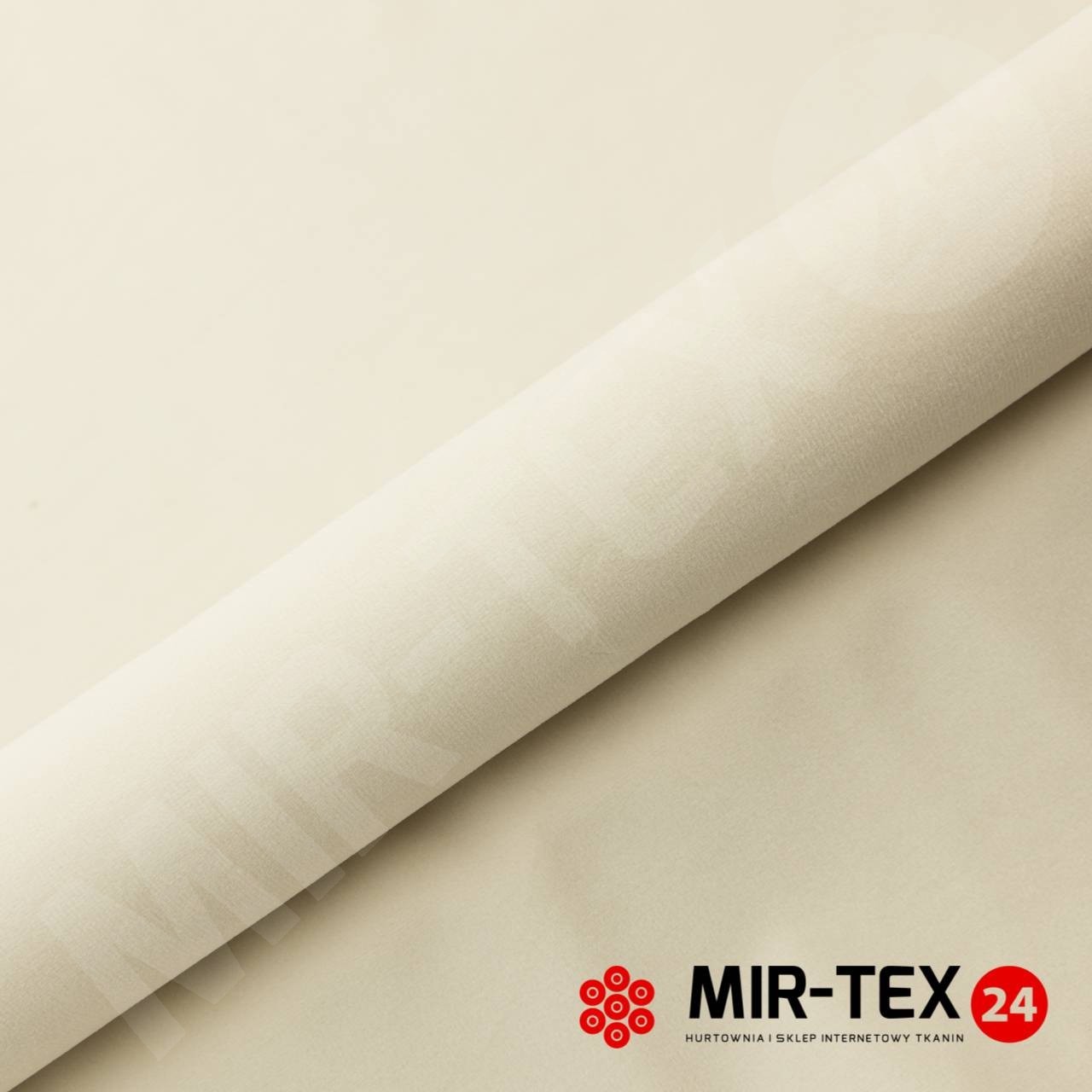 Tkanina Magic Velvet 2250 » kolor śmietankowy Zakupy online w Mir-tex24